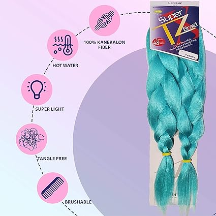 TZ Super Braids Pre stretch. | iDasBeauty.com